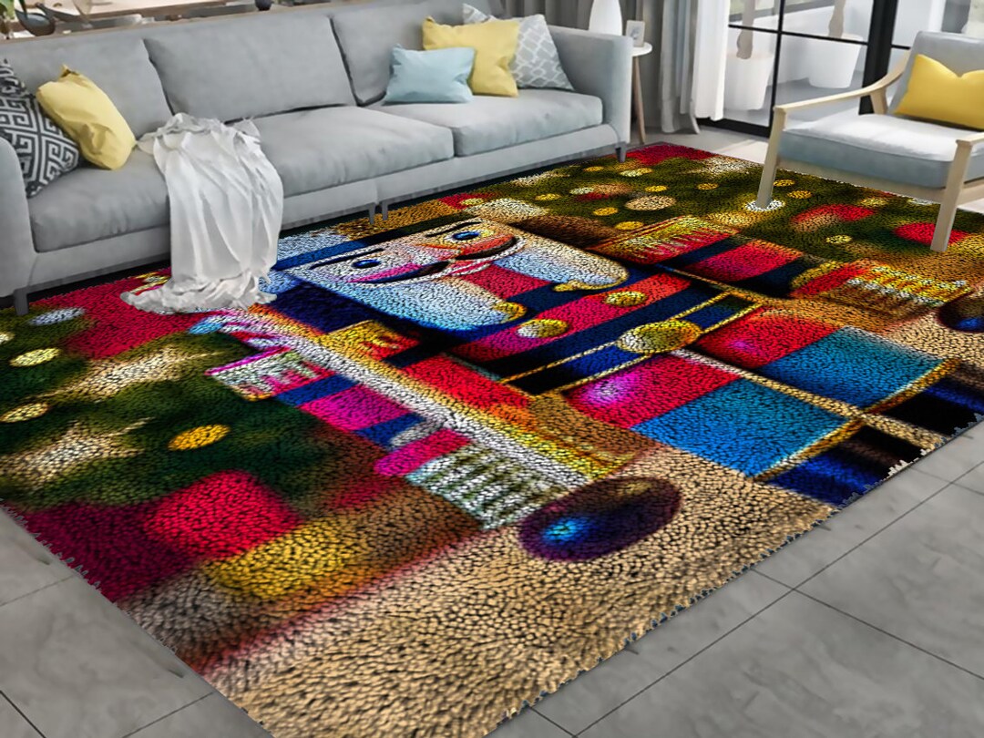 Walnut Clip Latch Hook Kits, Large Latch Hook Rug Kit for Adults Latch ...