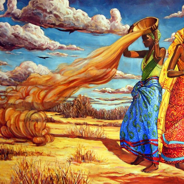 African Diamond Painting Kit - Etsy