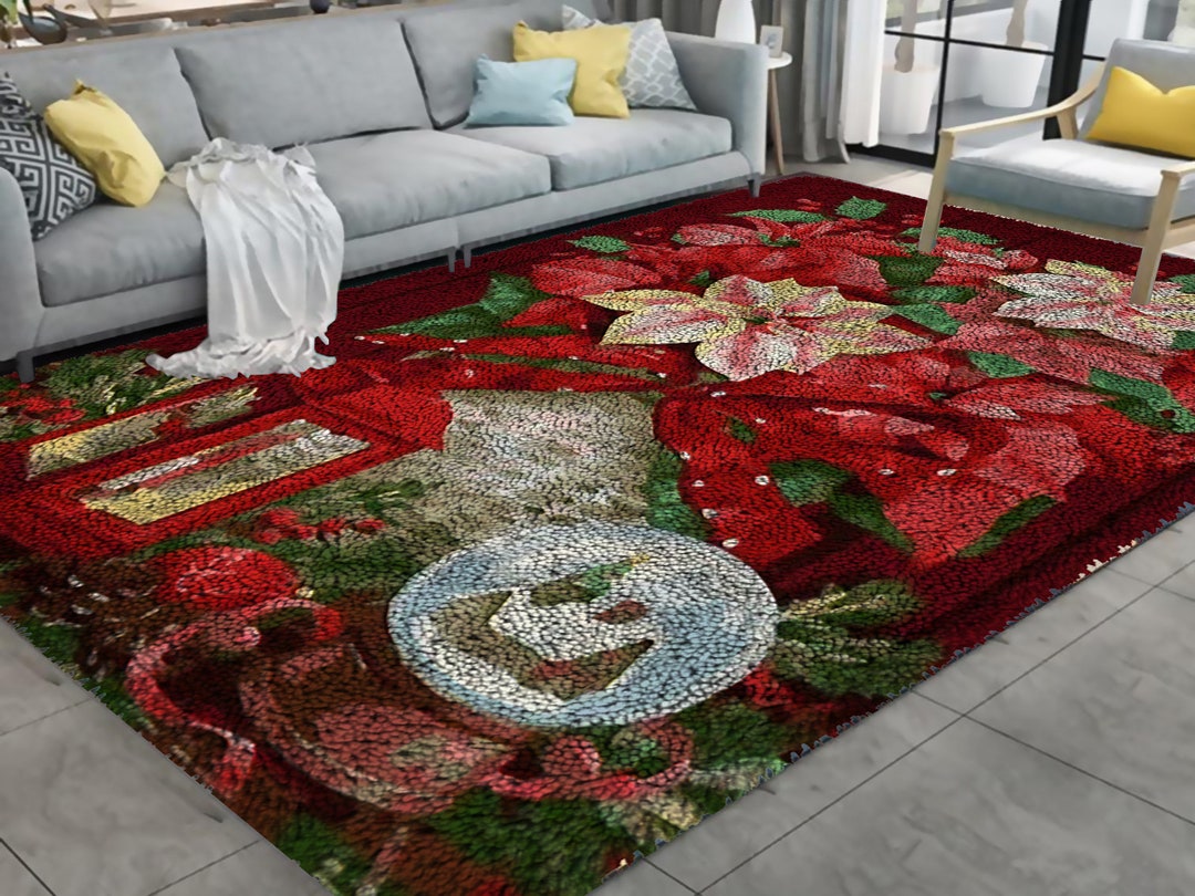 Latch Hook Kits Large Latch Hook Rug Kit for Adults Latch - Etsy