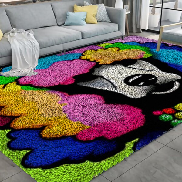 Poodle Rug - Etsy