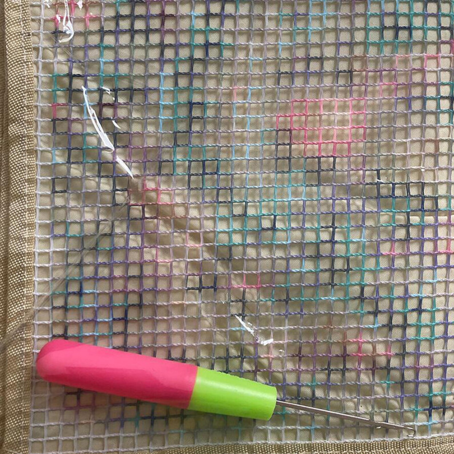 Desert Oasis Latch Hook Kits Large Latch Hook Rug Kit for - Etsy