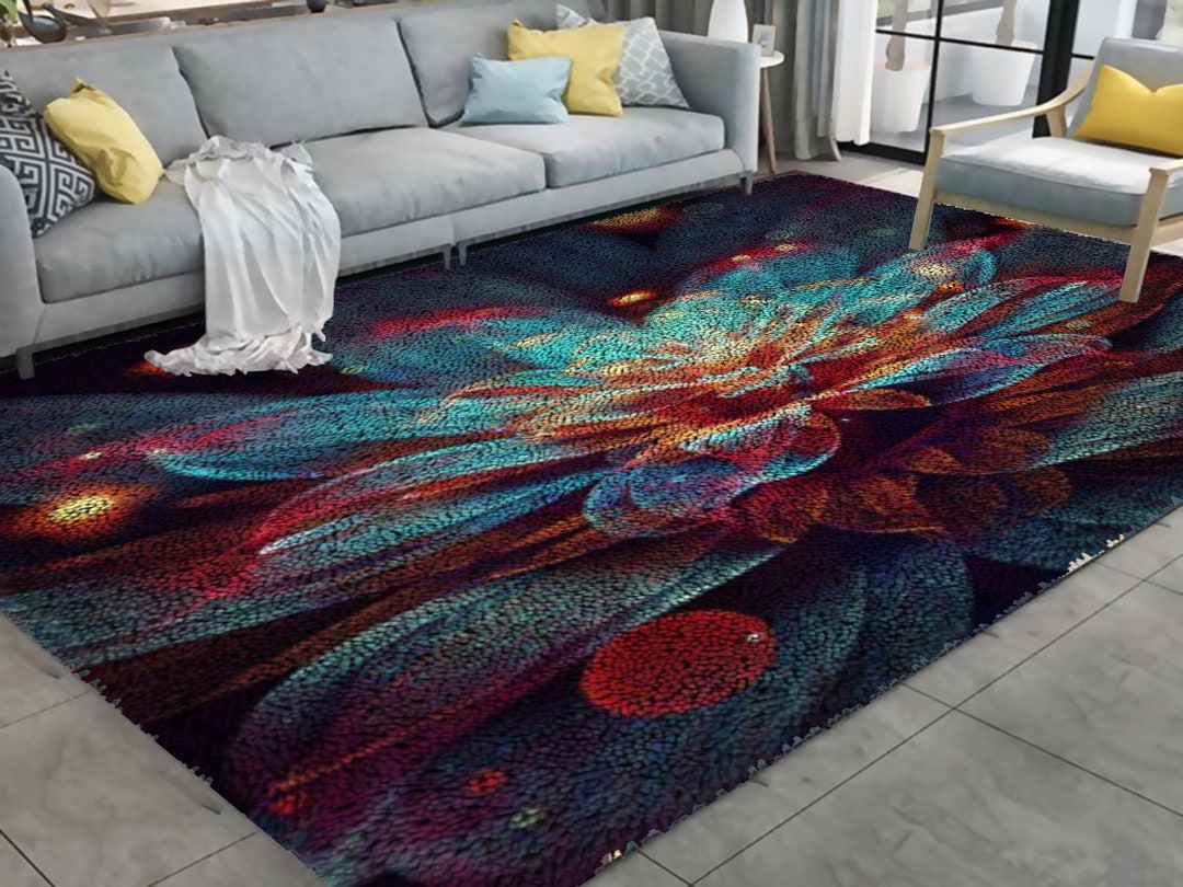 Do It Yourself Latch Hook Kit.flower - Etsy