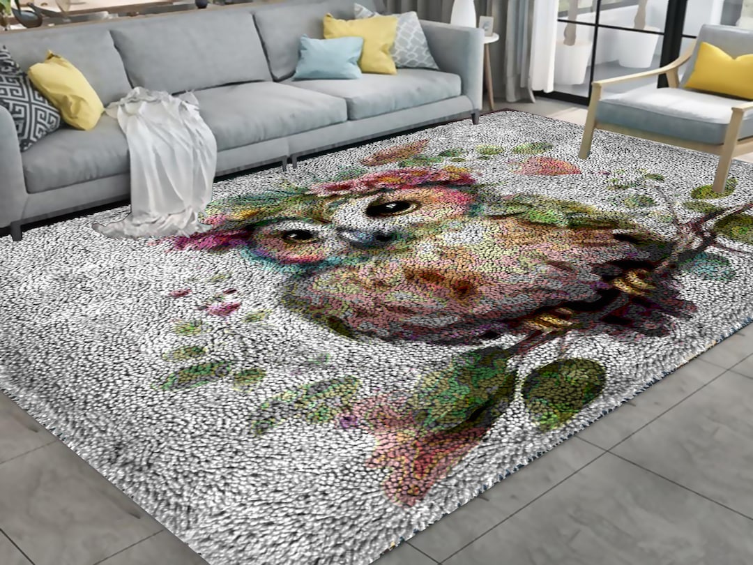 Latch Hook Kits, Large Latch Hook Rug Kit for Adults Latch Hook Kits ...