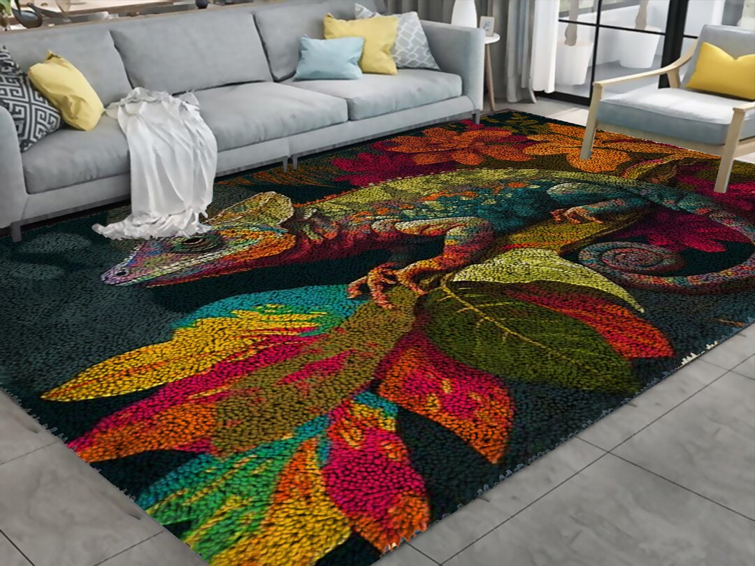 Latch Hook Kits Large Latch Hook Rug Kit for Adults Latch - Etsy