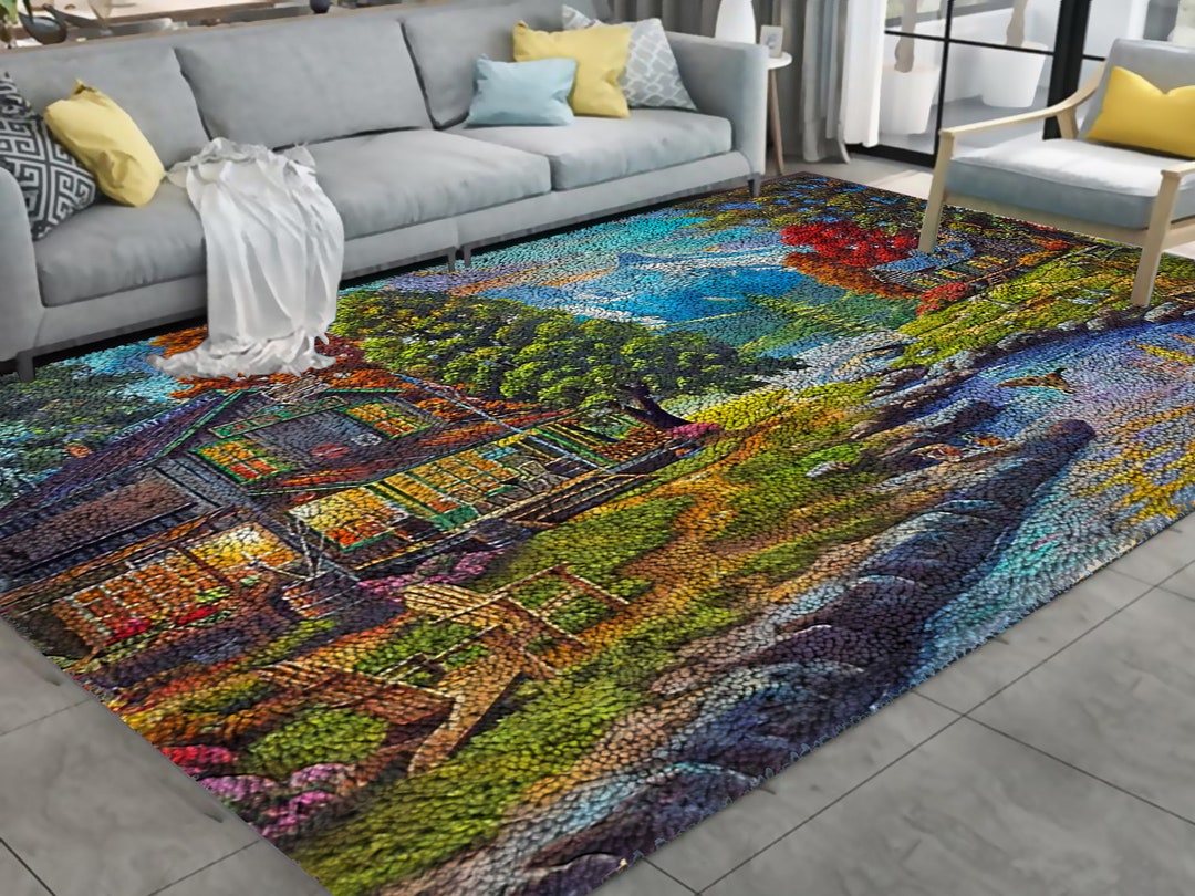 Wilderness Family Latch Hook Kits, Large Latch Hook Rug Kit for Adults ...