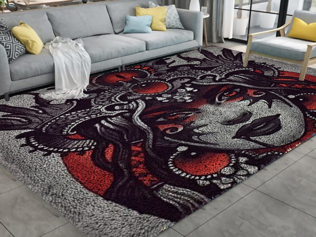 Vampire DIY Latch Hook Kits Rug Embroidery Carpet Set Needlework With ...