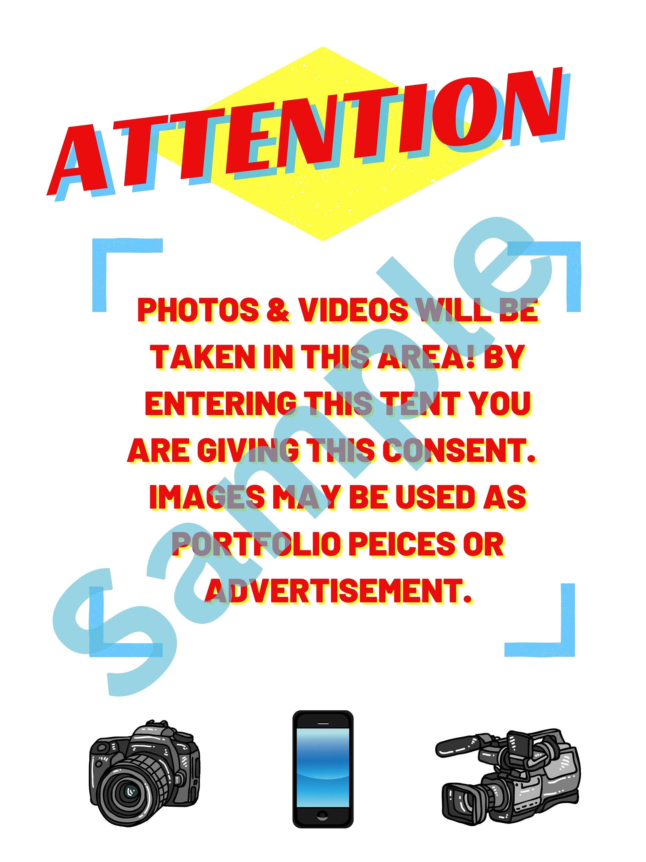 Festival Face Paint Signs - Digital Download - Etsy