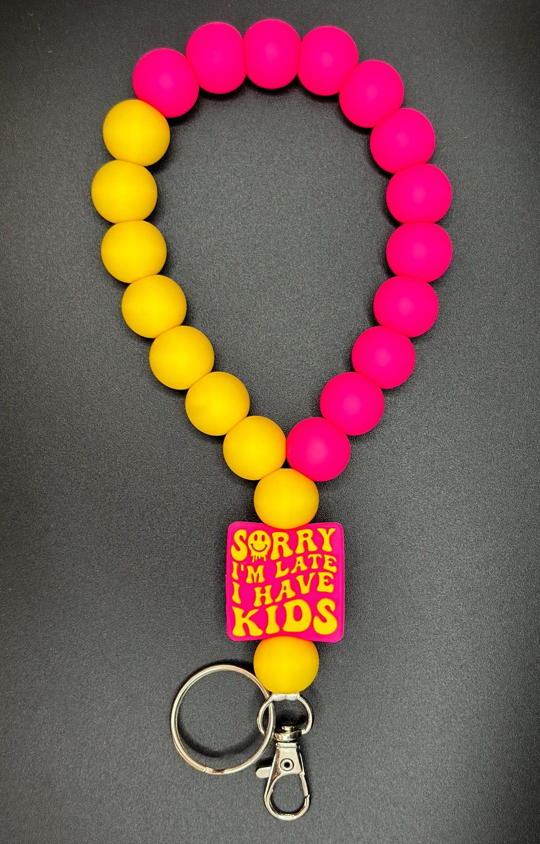 Sorry I’m Late, I Have Kids Teardrop Shaped Wristlet - Etsy