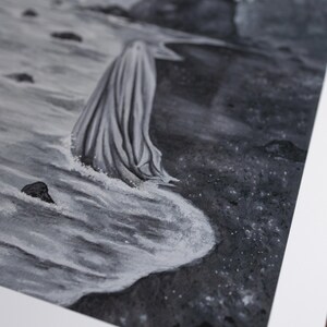8x10in Fine Art Print | Goodbye for Now | Spooky Ghost | PNW - Etsy
