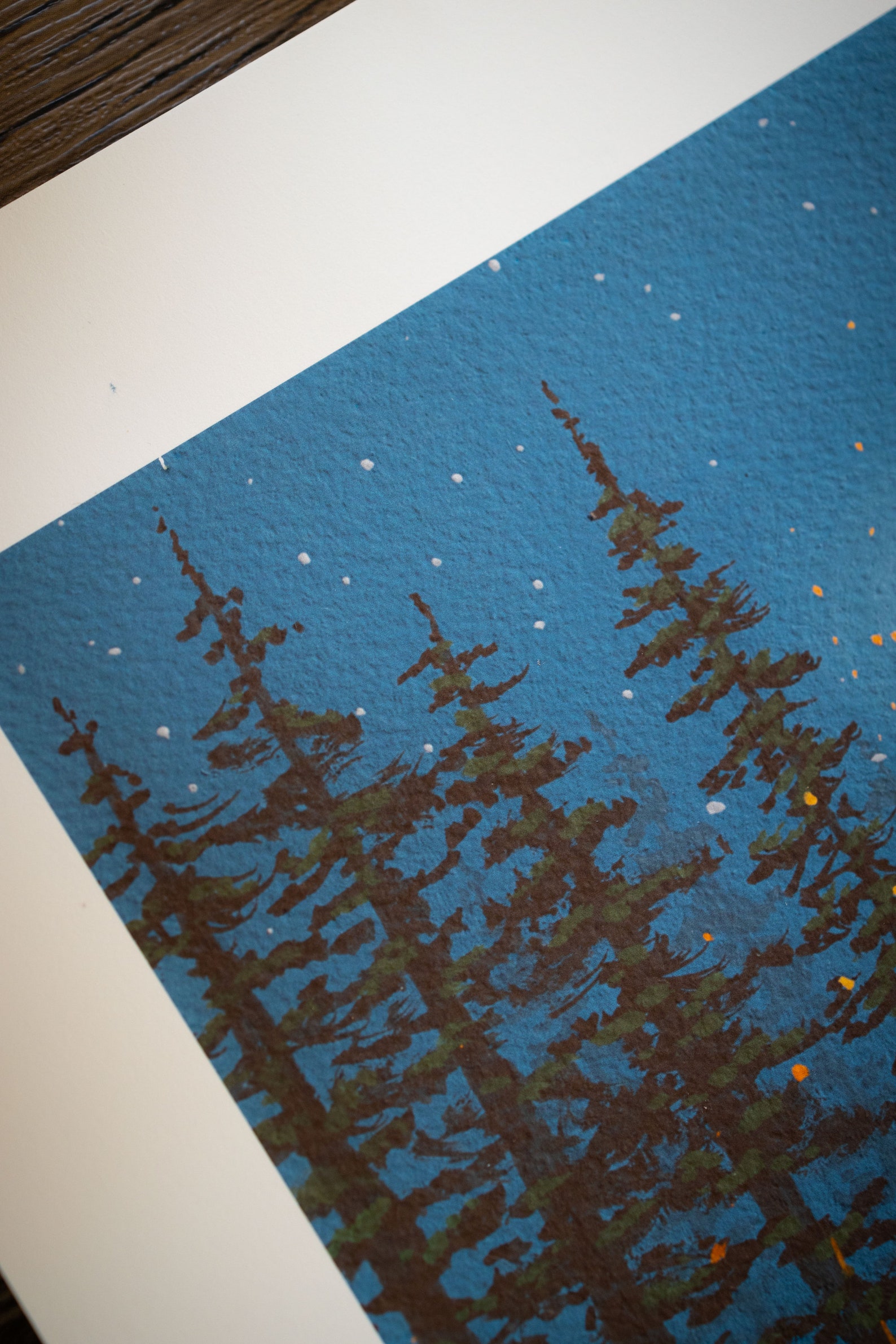 8x10in Fine Art Print Fireside Spooky Ghost Fall Artwork - Etsy