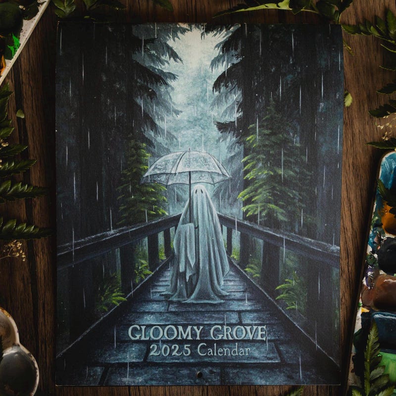 2026 Ghost Calendar - Etsy