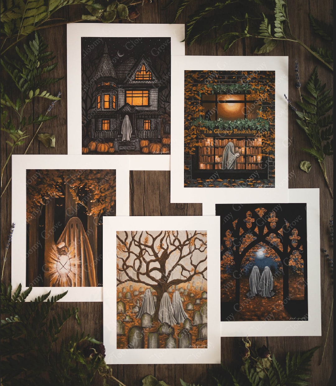 Halloween Fine Art Print Pack - Etsy
