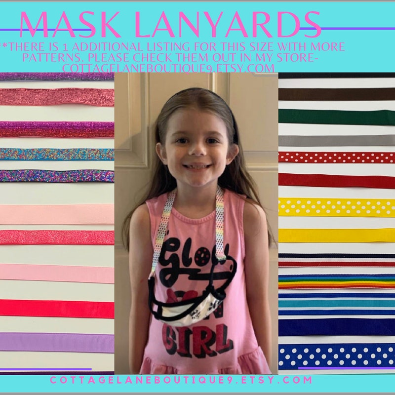 Kids Mask Lanyard - Etsy