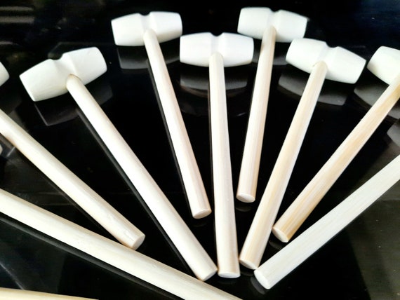 Mini Wooden Hammer Small Wood Mallet Chocolate Baking Smash | Etsy