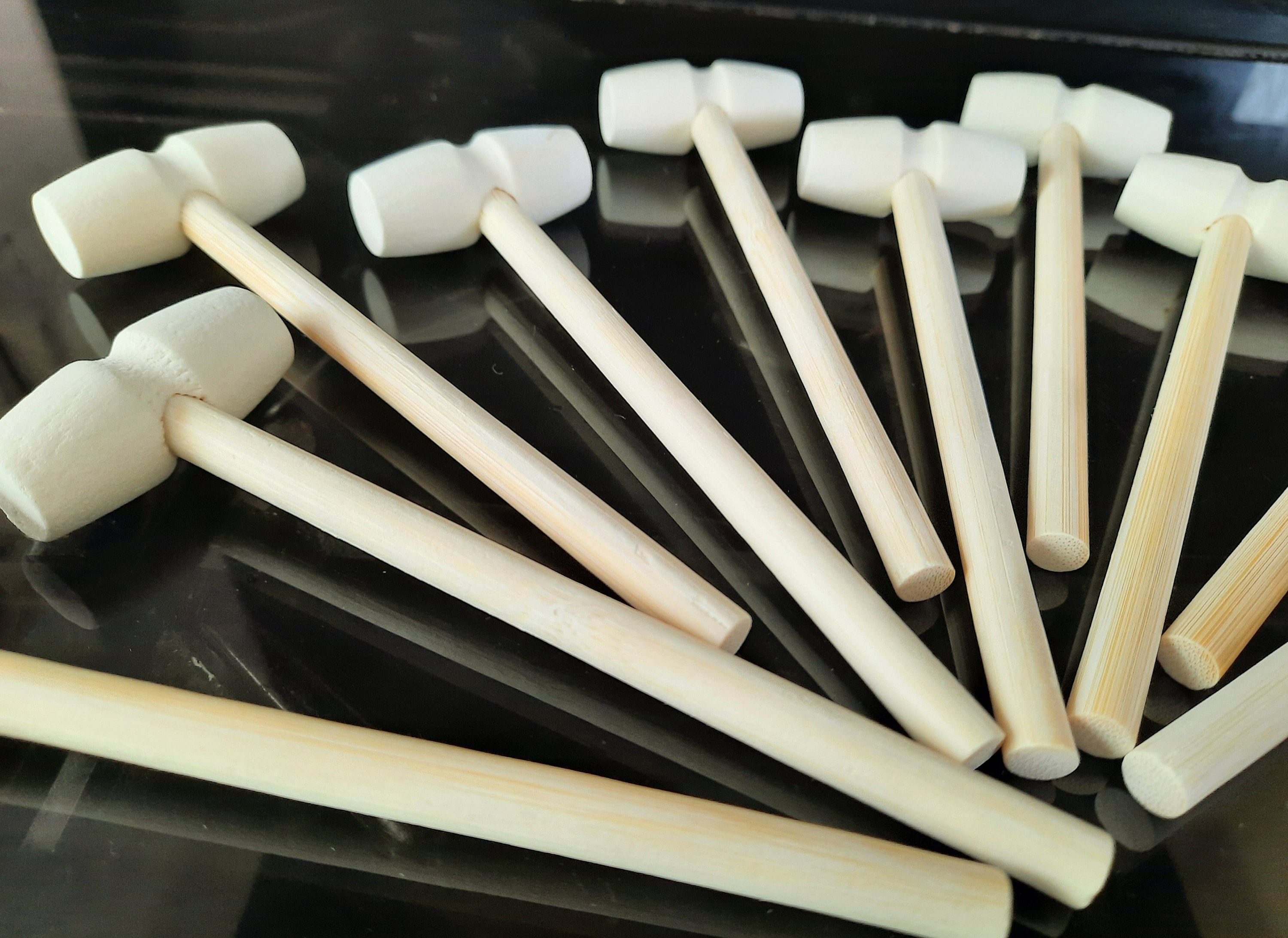 Mini Wooden Hammer Small wood Mallet Chocolate Baking Smash | Etsy