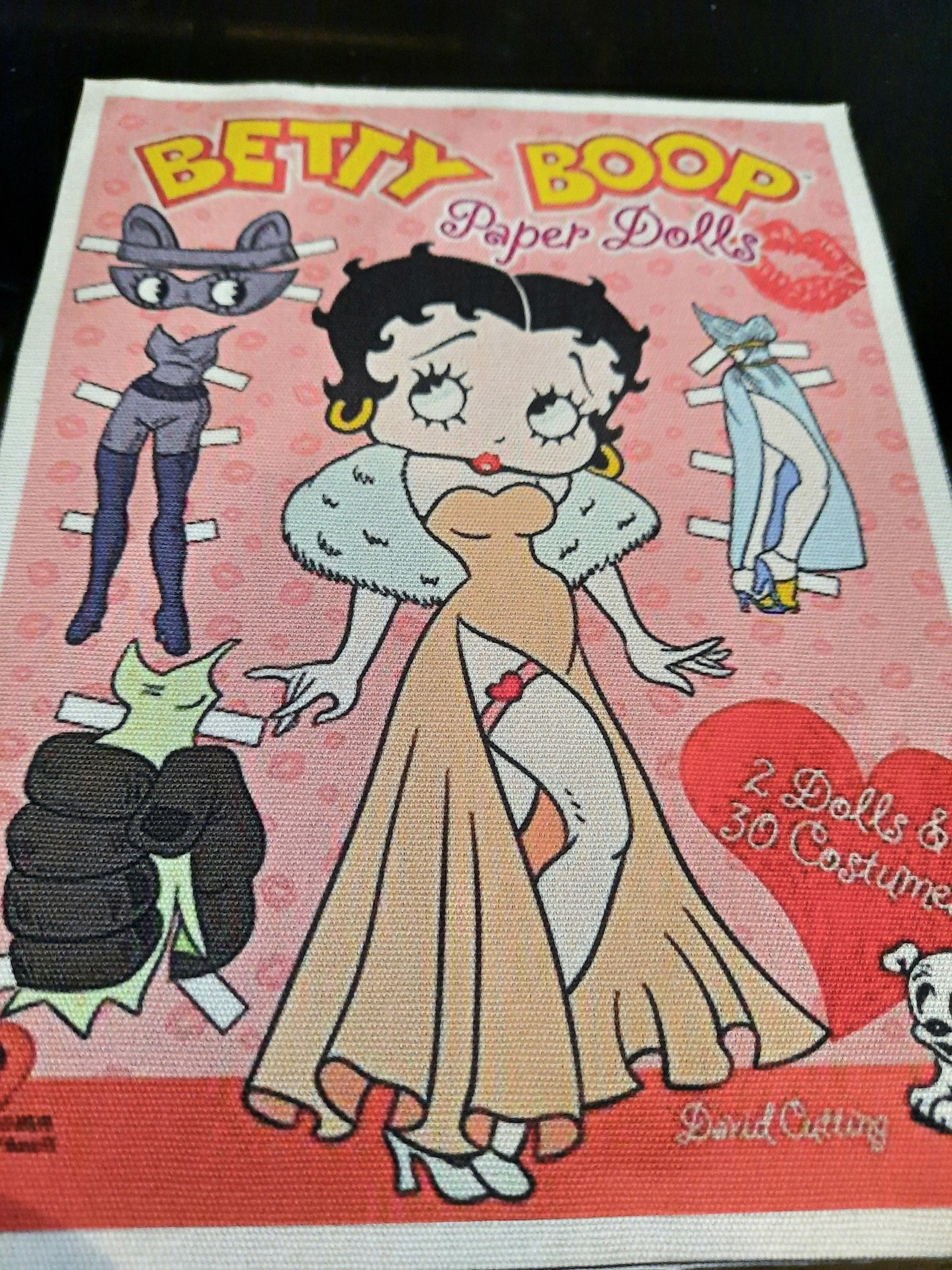 Betty Boop Cotton Canvas Patchwork Fabric 20x15cm Patchwork | Etsy