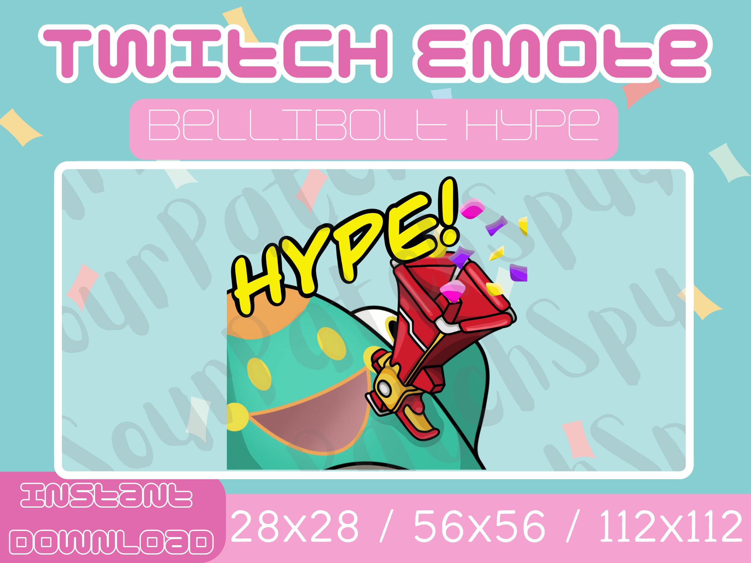Bellibolt Hype Emote | Pokemon Scarlet | Pokemon Violet | Twitch ...