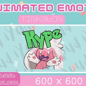 Animated Tinkaton Twitch/discord Emote | Pokemon Scarlet Violet ...