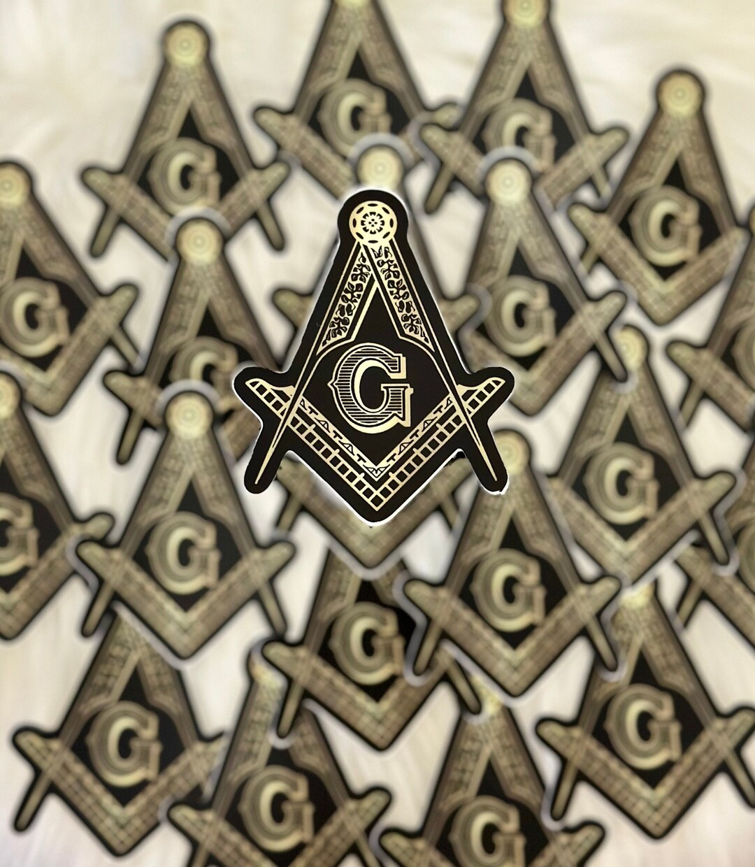 Freemason / Die-cut Sticker / Laptop Sticker / Waterproof Sticker ...
