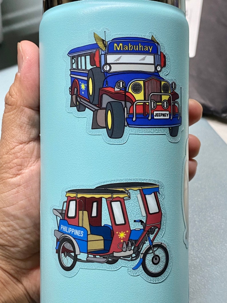 Philippines Inspired Stickers / Filipino Stickers / - Etsy