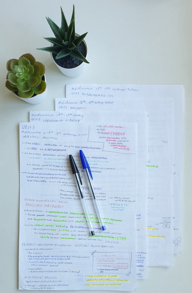 GCSE Edexcel History 9-1: Medicine Through Time - Etsy UK