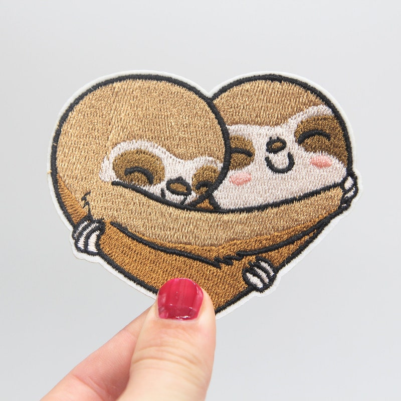 Sloth Iron on Patch - Etsy