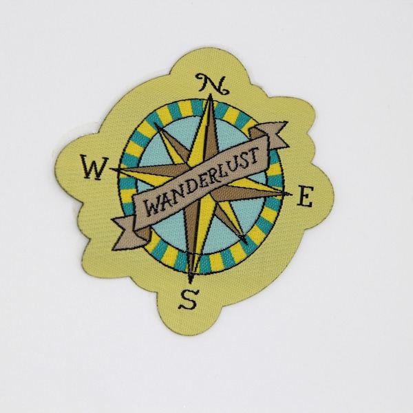 Wanderlust Patch - Etsy