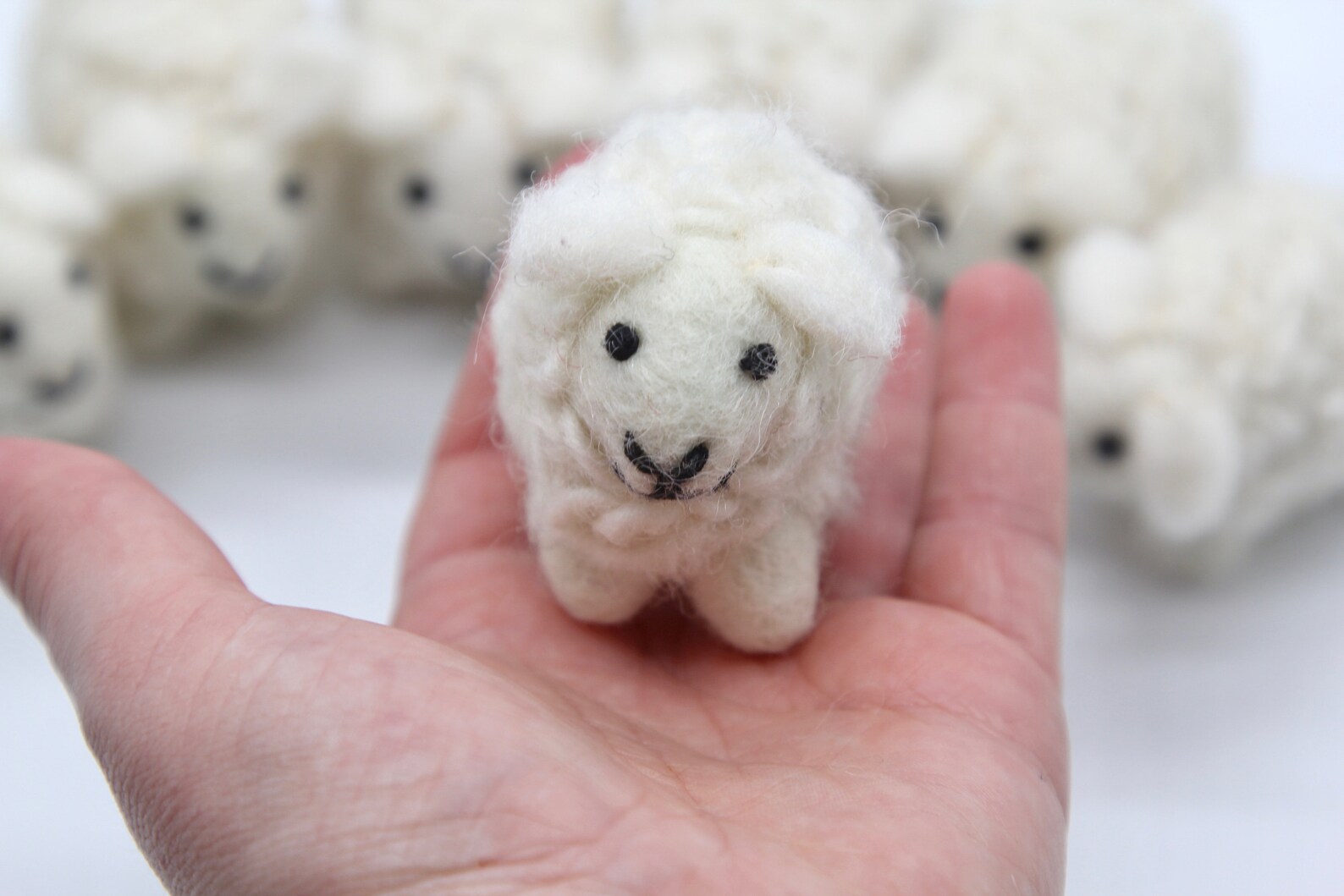Felt Sheep Handmade Sold Individually Needle Felted Sheep - Etsy
