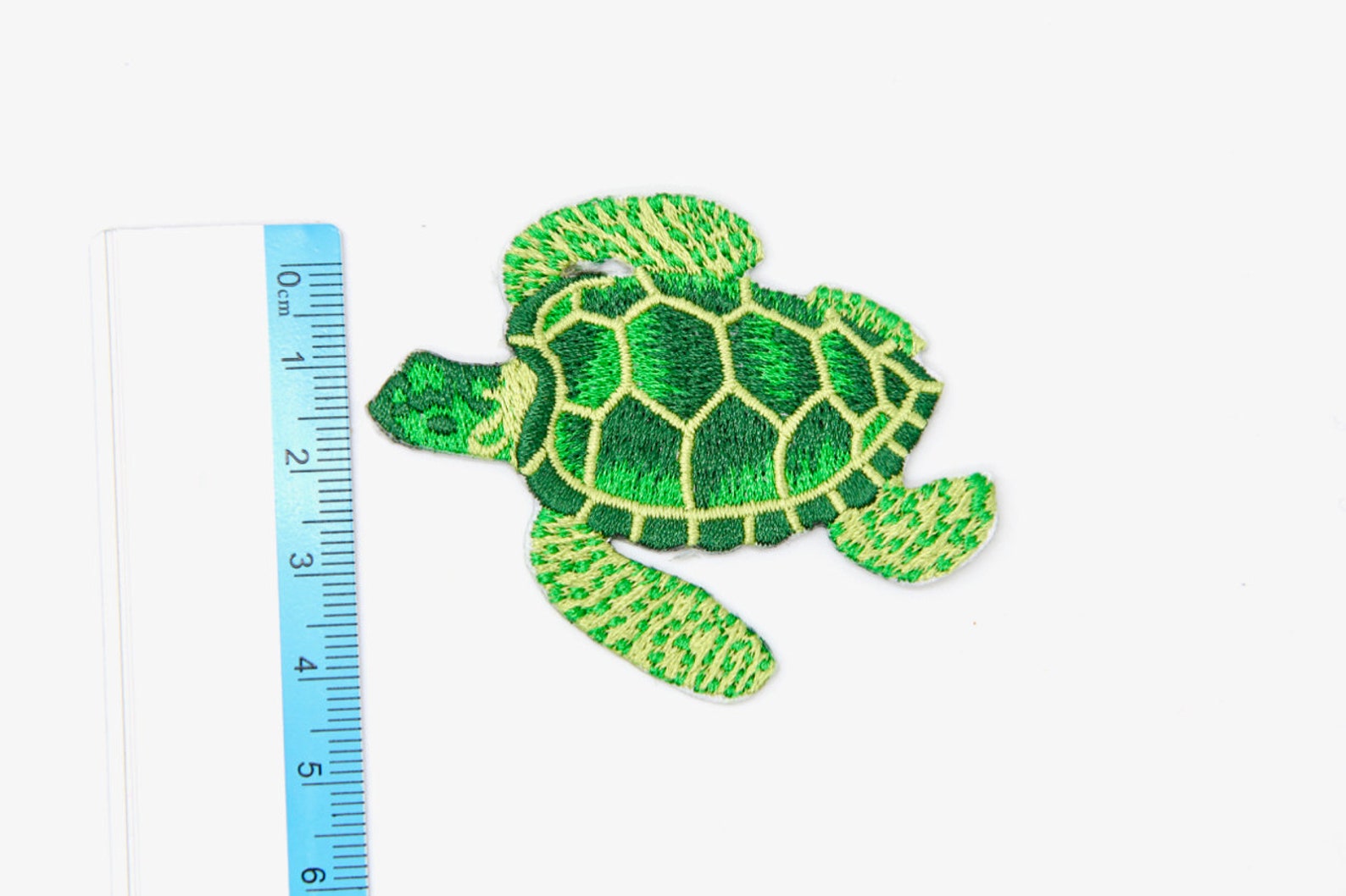 Turtle Patch Iron on Classic Turtle Patch Embroidered | Etsy