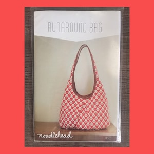 Runaround Bag by Noodlehead Patterns - Paper Pattern Instructions - U.K. Seller - Etsy