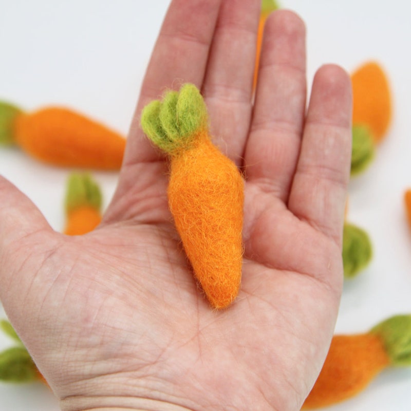 Felt Carrots - Etsy