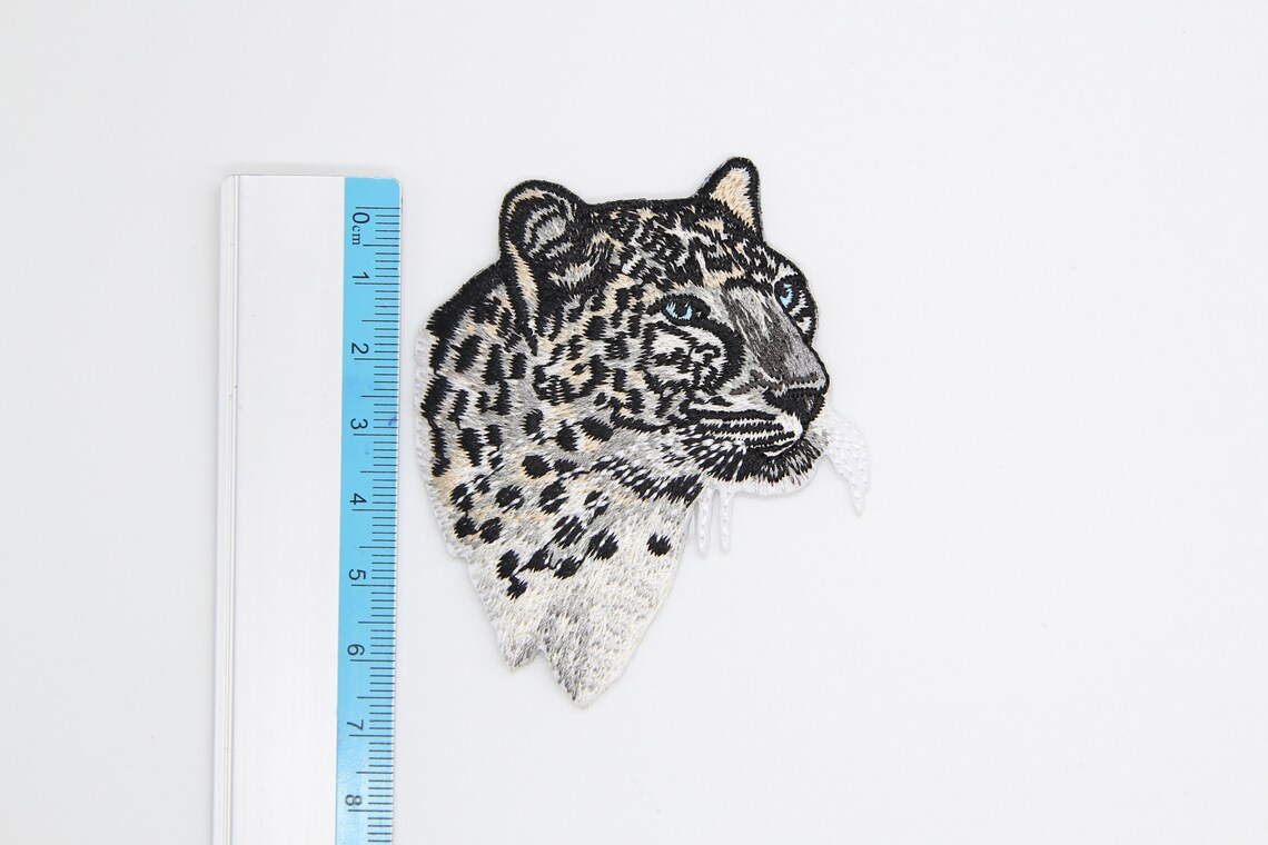 Leopard Head Patch Iron on Classic Leopard Patch - Etsy