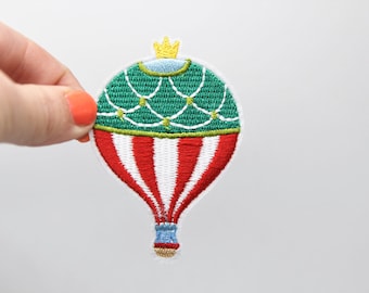 Hot Air Balloon Patches Iron on Patches or Sewing on Patch - Etsy