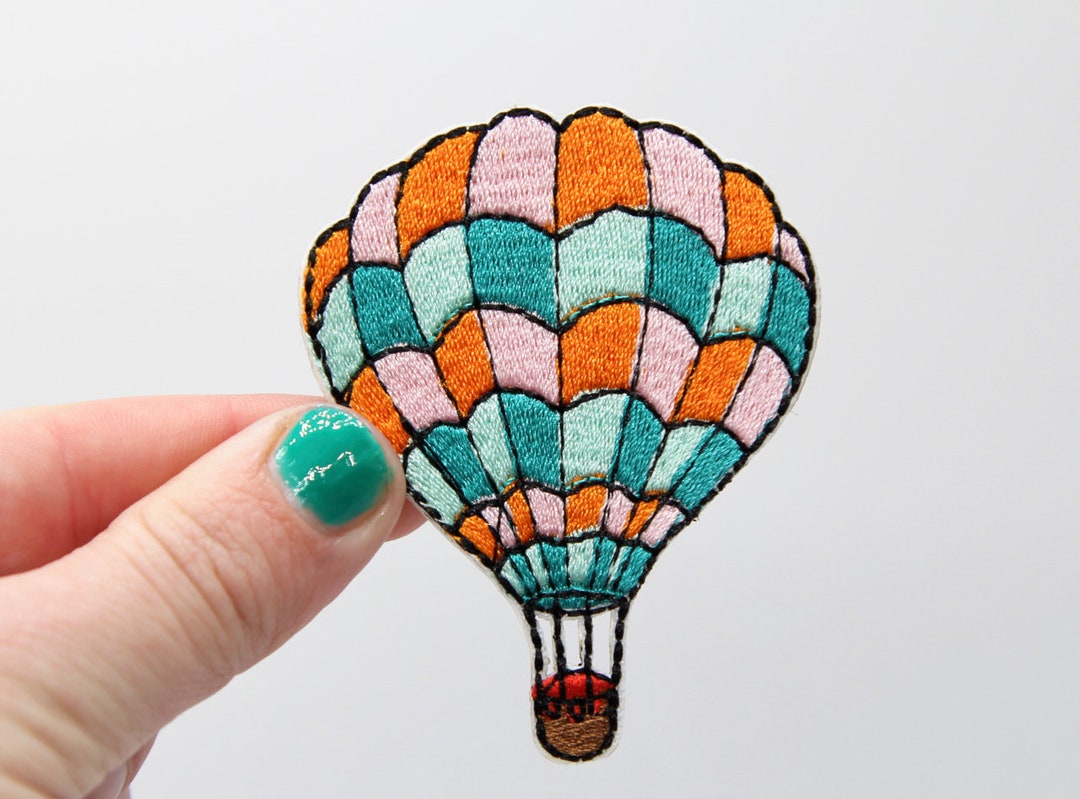 Hot Air Balloon Patch Iron on Hot Air Balloon Patch - Etsy