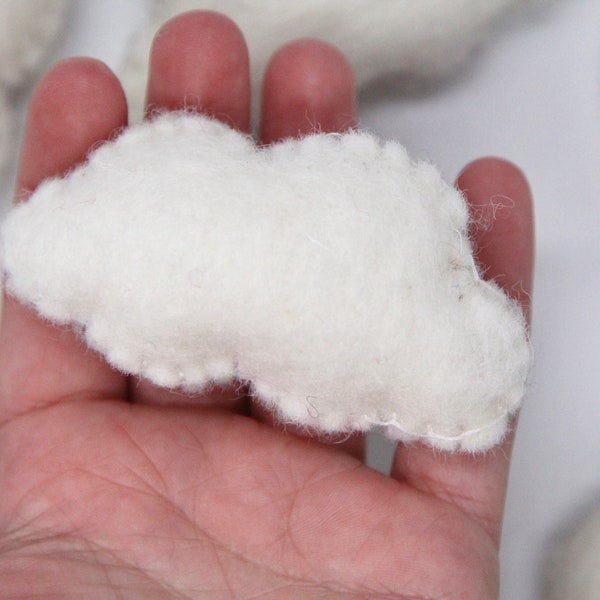 Felt Cloud Ornament - Etsy