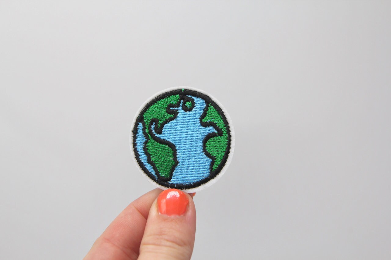 Globe Patch - Etsy