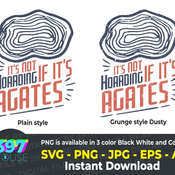 Agate Svg - Etsy