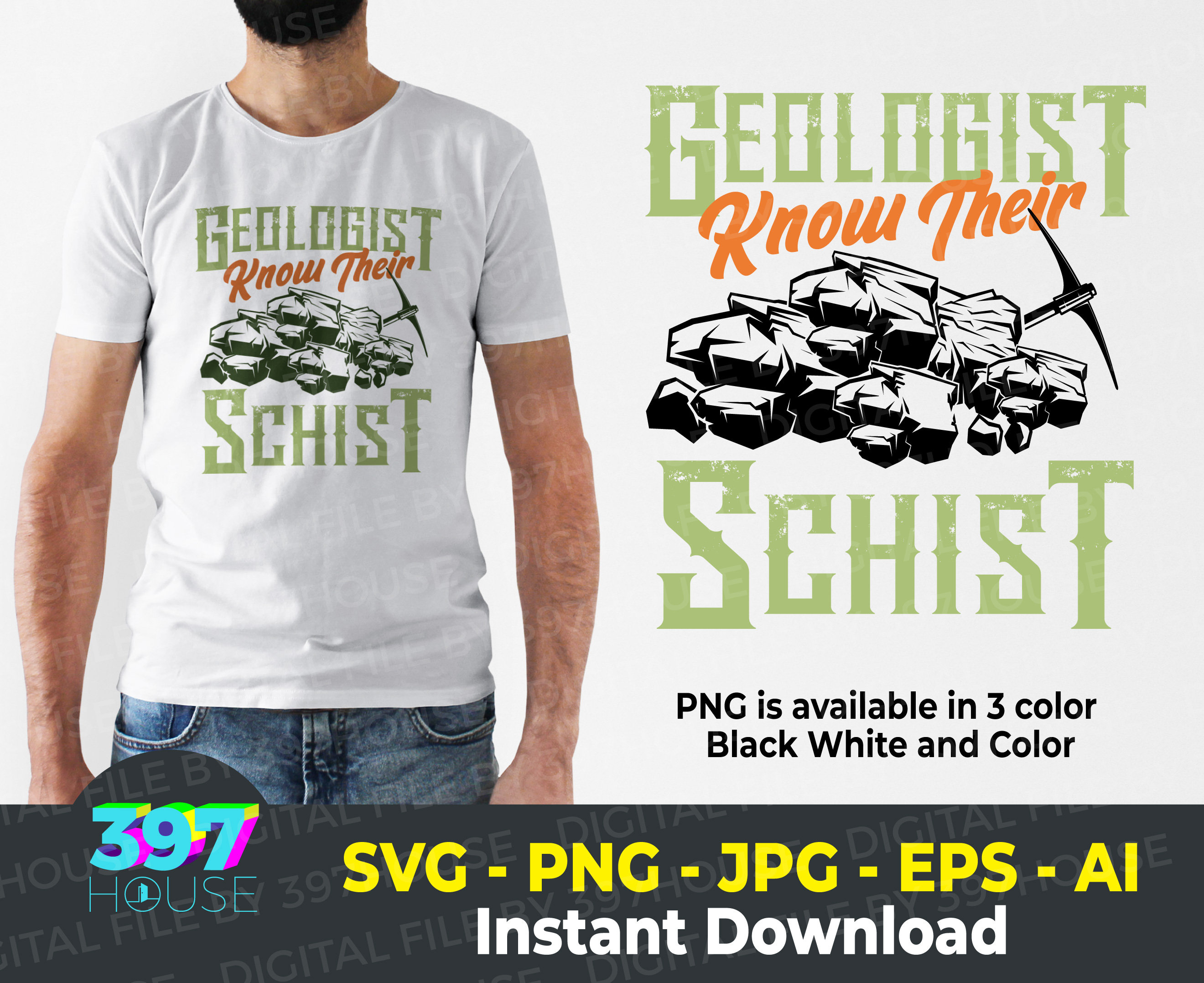 Funny Quotes for Geologist, Geologist Know Their Schist Svg, Gift for ...