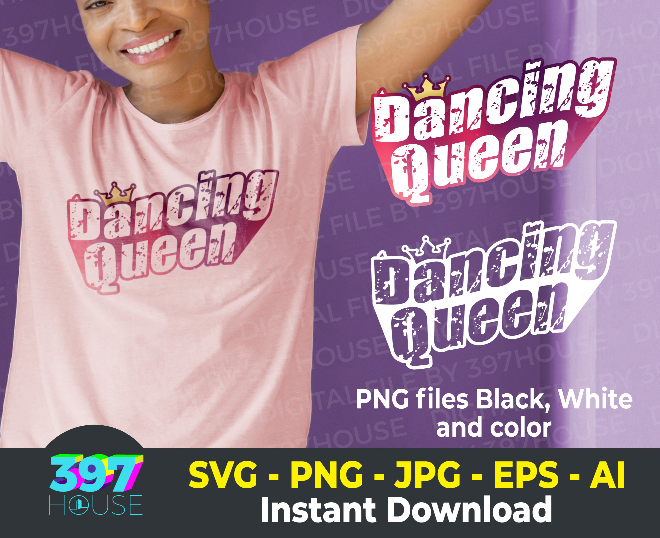 Dancing Queen Svg Gift for Her 17 Dance Queen Dance - Etsy