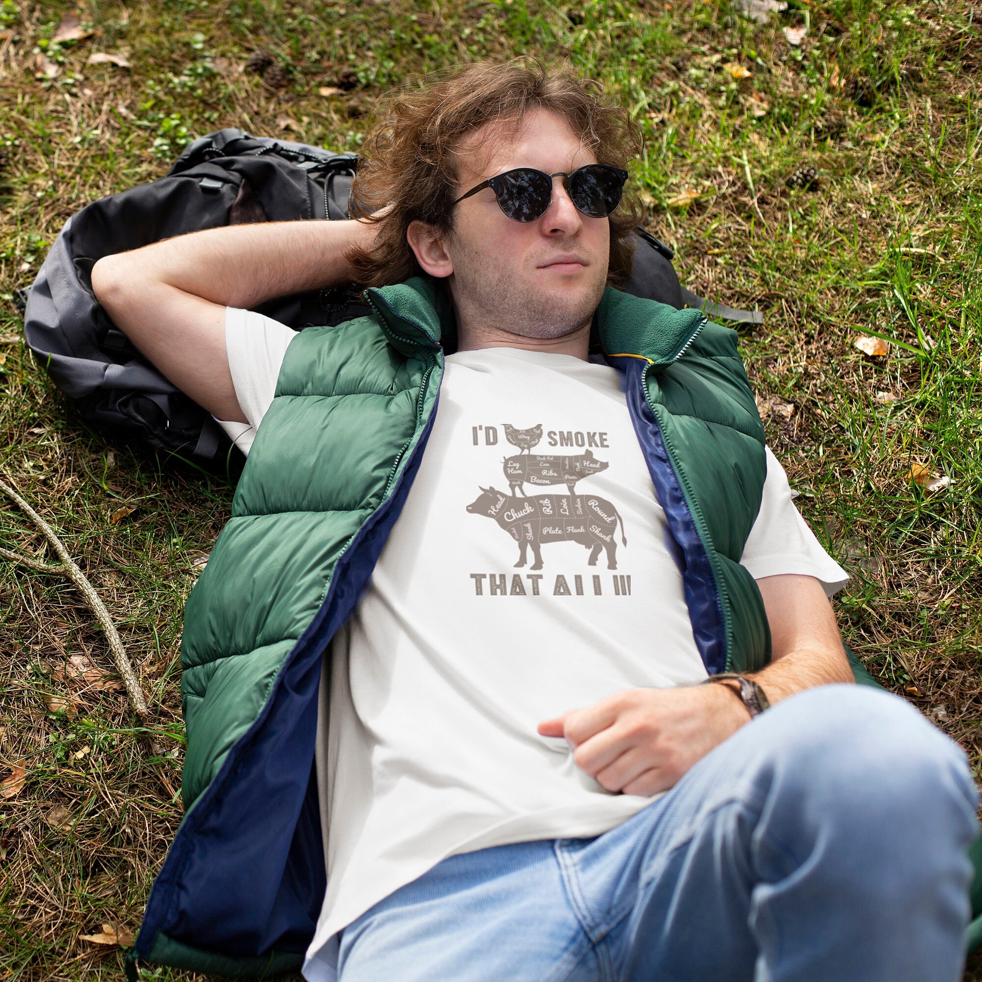 I'd Smoke That All Svg, Funny Mens BBQ Pitmaster Svg, Barbecue Lover ...