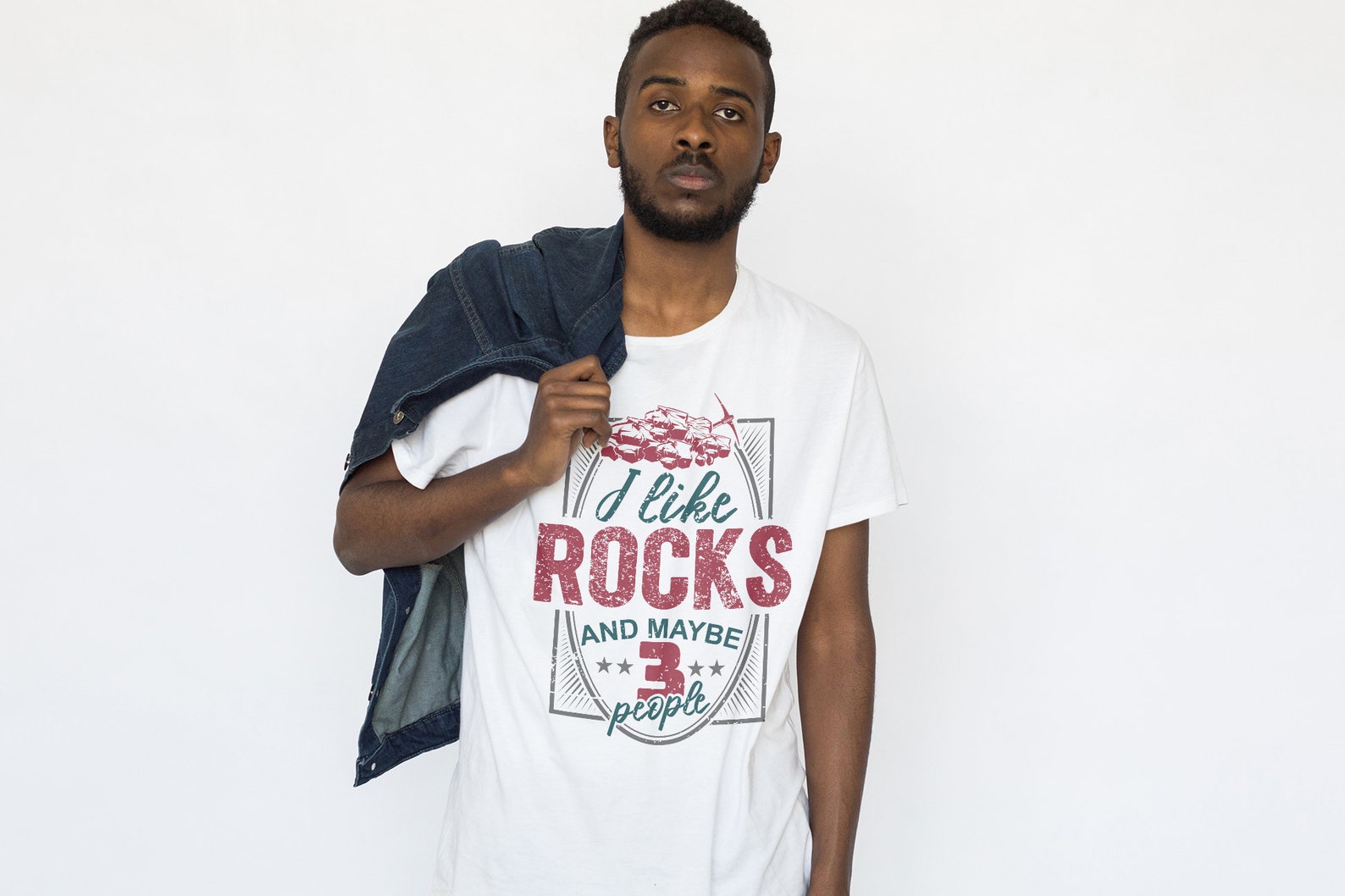 I Like Rocks and Maybe 3 People Svg, Funny College Humor, Gift for ...