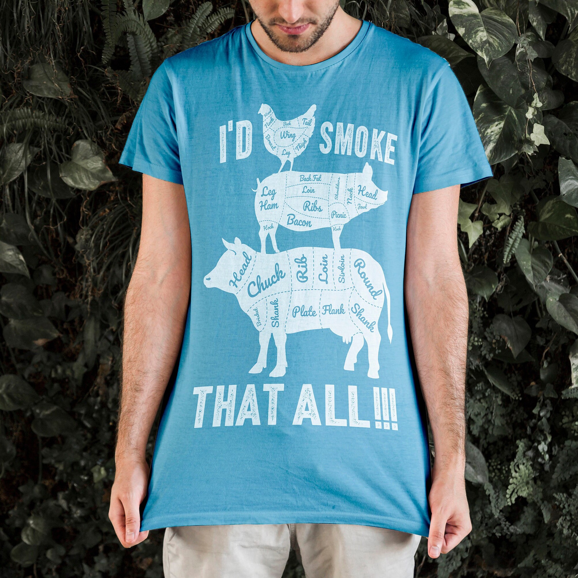 I'd Smoke That All Svg, Funny Mens BBQ Pitmaster Svg, Barbecue Lover ...