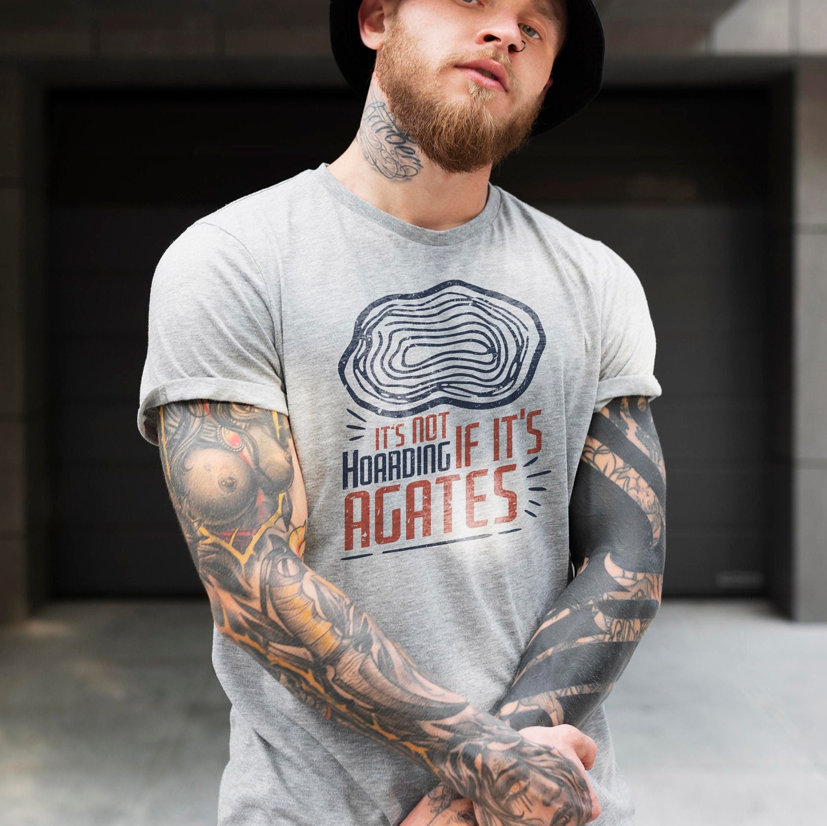 Funny Quotes for Geologist, It's Not Hoarding If It's Agates Svg, Gift ...