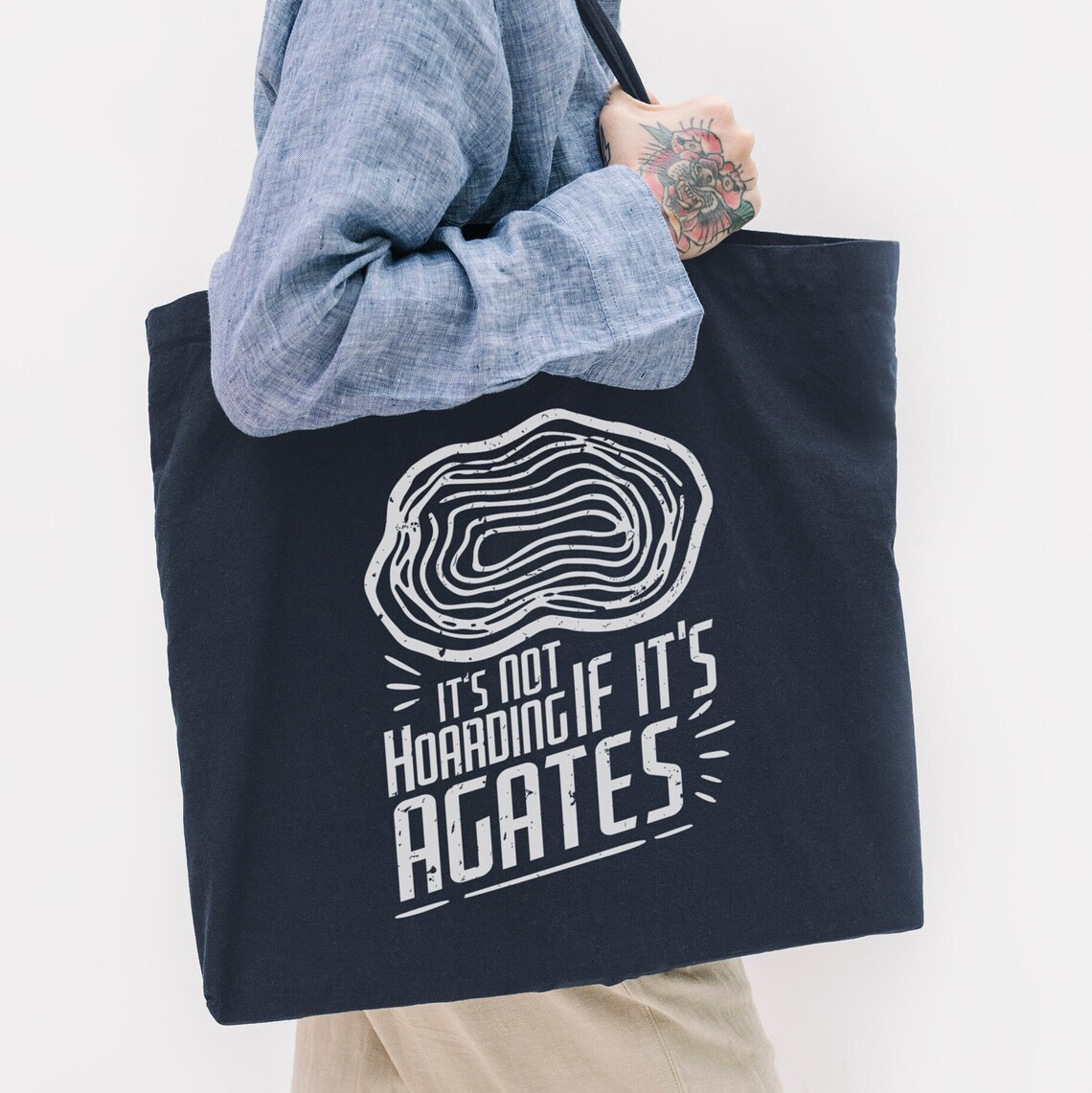 Funny Quotes for Geologist, It's Not Hoarding If It's Agates Svg, Gift ...