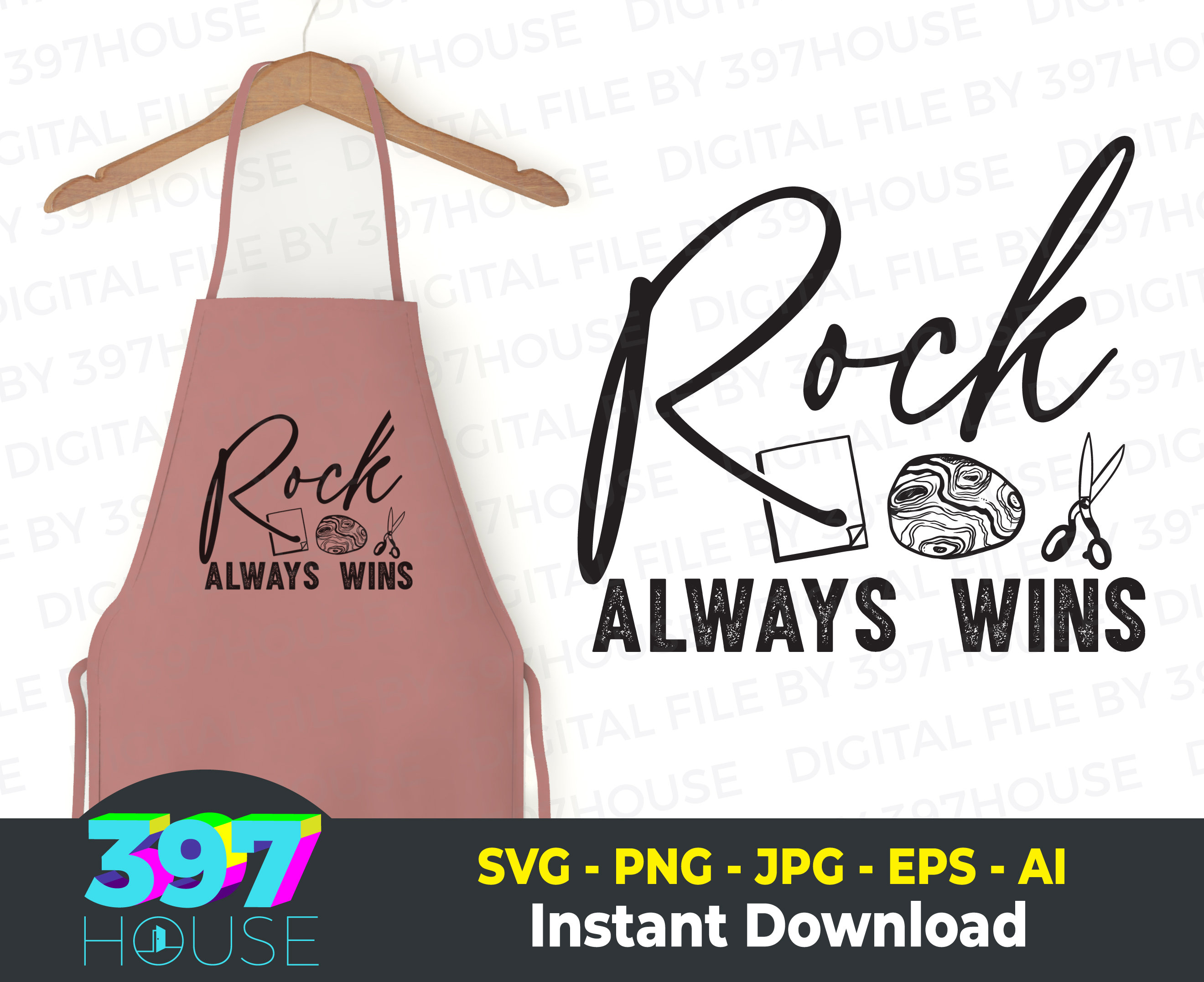 Rock Always Wins Svg, Rock Collector Stone Lover, Geology Humor ...