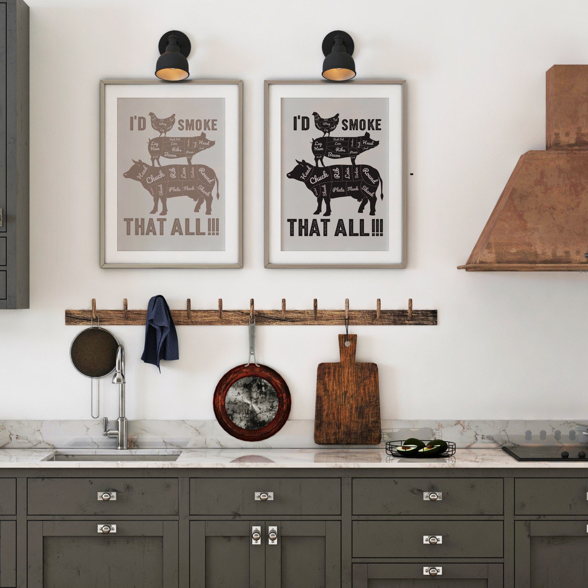 I'd Smoke That All Svg, Funny Mens BBQ Pitmaster Svg, Barbecue Lover ...