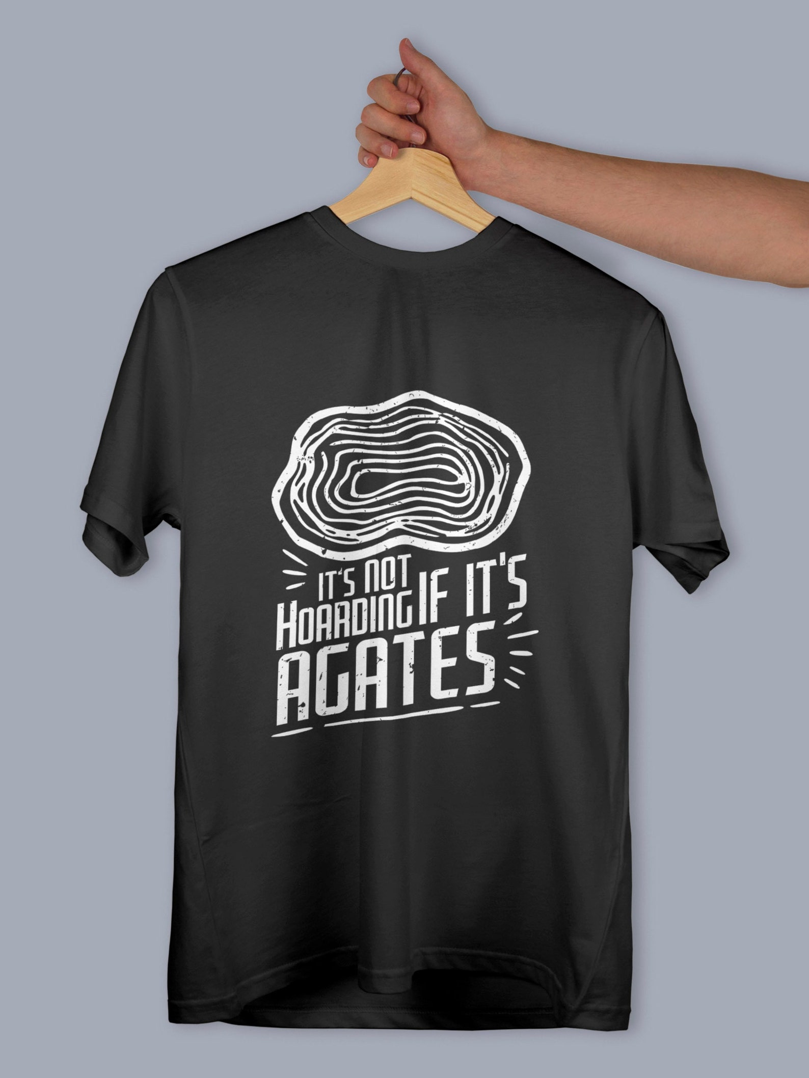 Funny Quotes for Geologist, It's Not Hoarding If It's Agates Svg, Gift ...