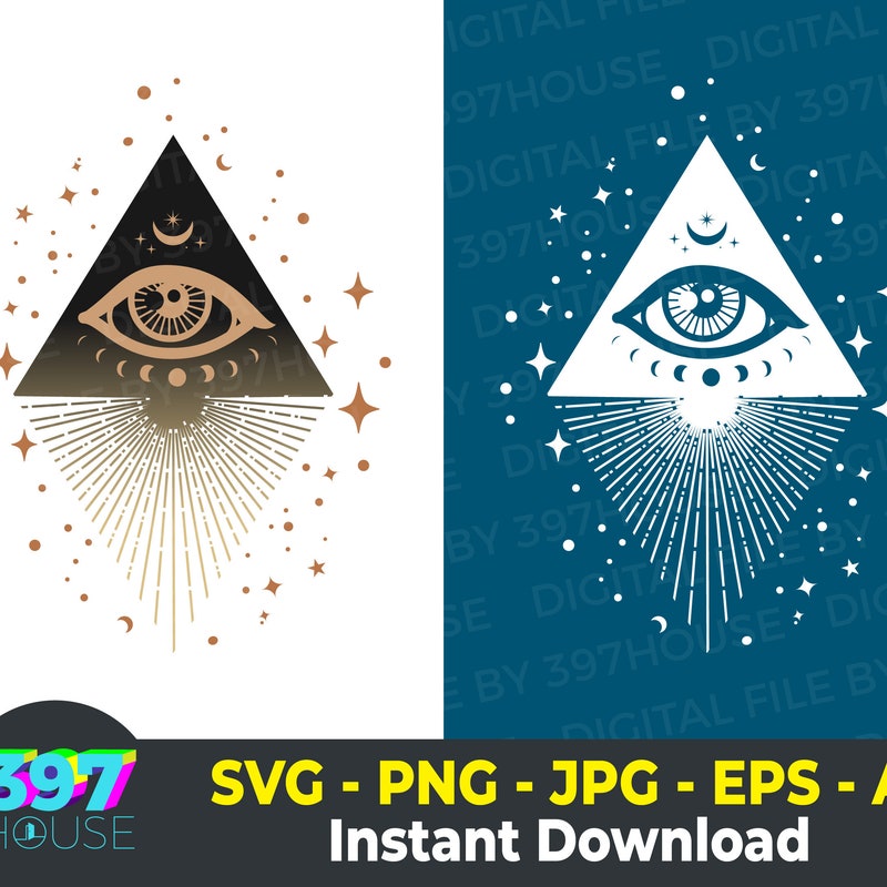 Illuminati Svg - Etsy