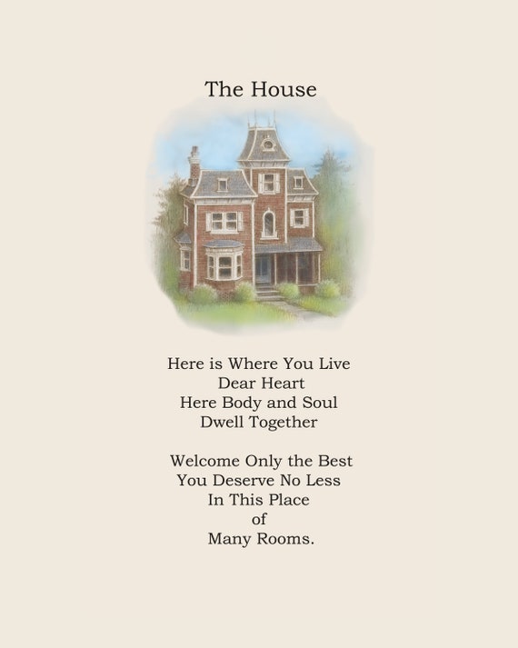 THE HOUSE Poster | Etsy