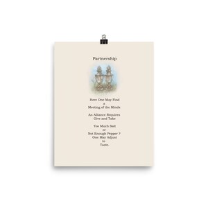 PARTNERSHIP Poster - Etsy